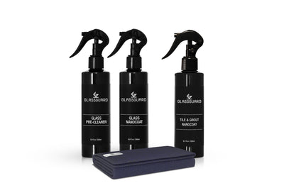 GLASSGUARD® Glass Restoration Stain Remover | Glass Stain Remover